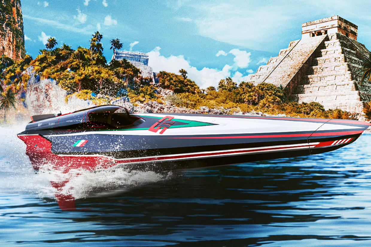 F1 star Sergio Perez enters team in new E1 electric boat series | Move ...
