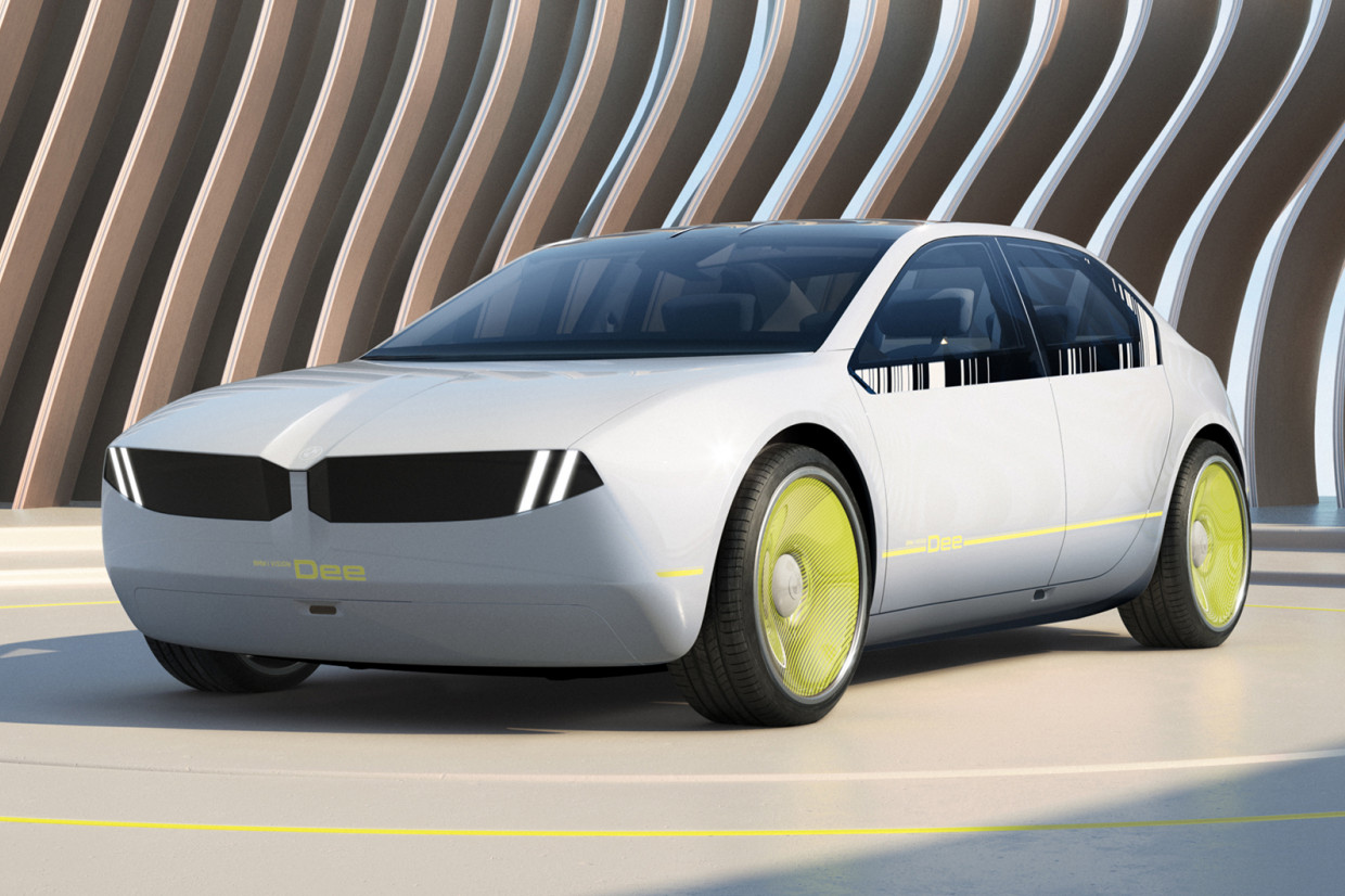 New BMW i Vision Dee is a high-tech glimpse of a next-gen 3 Series EV ...