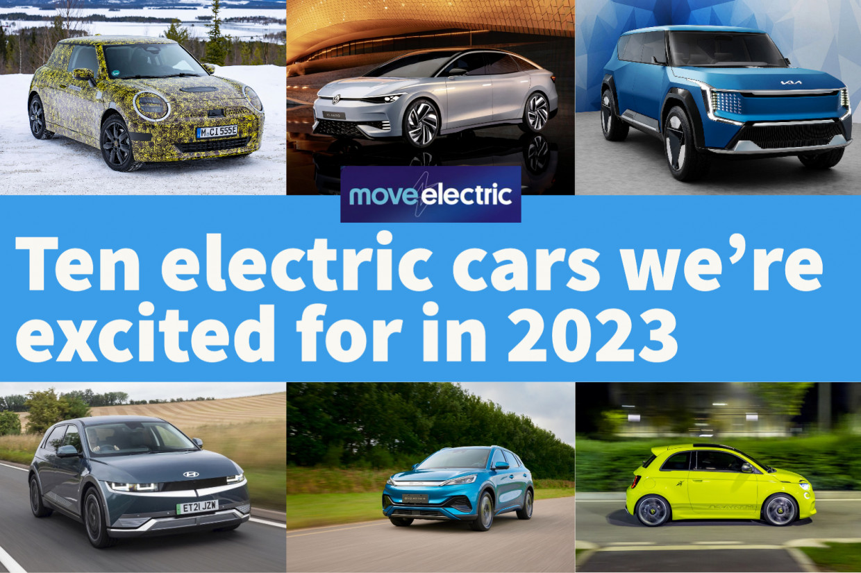 Ten electric cars we're excited for in 2023 | Move Electric